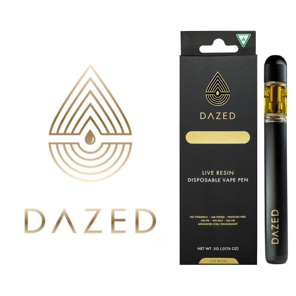 Live Resin Disposable Vape Pen - Dazed extract